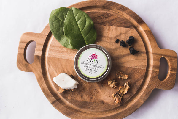 Coconut Deodorant: Best Natural Deodorant by Sola Skincare